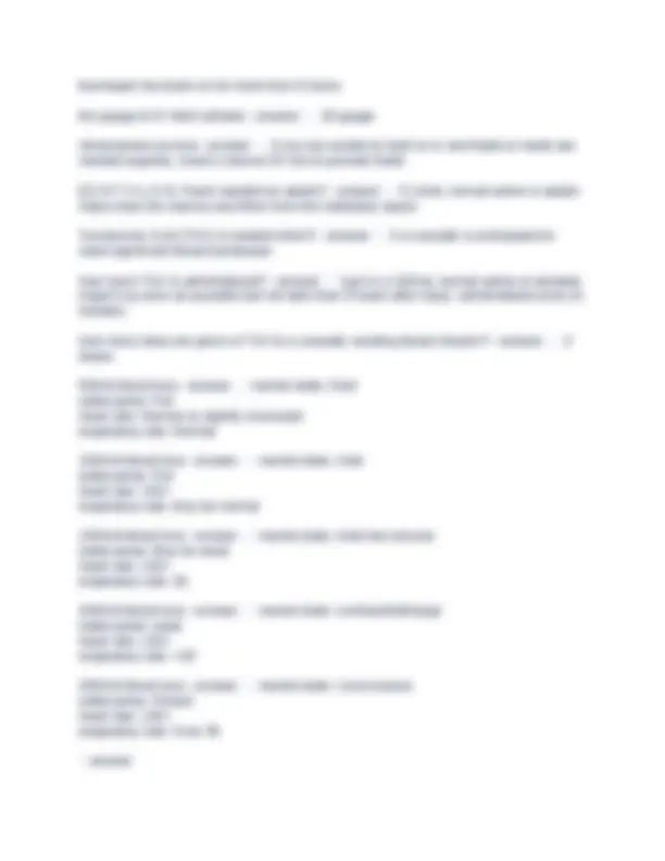 TCCC A QUESTIONS AND ANSWERS FULLY SOLVED | Exams Advanced Education ...