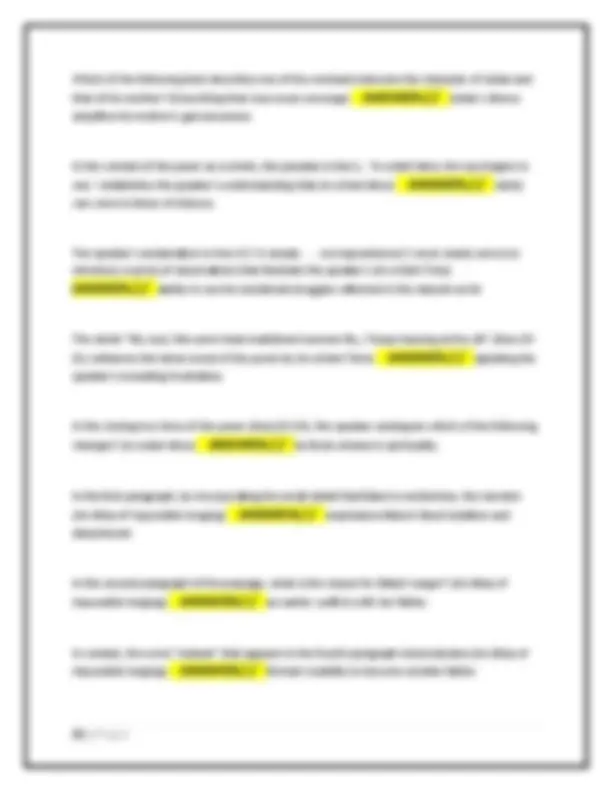 AP LITERATURE EXAM REVIEW EXAM NEWEST 2025 ACTUAL EXAM COMPLETE ...