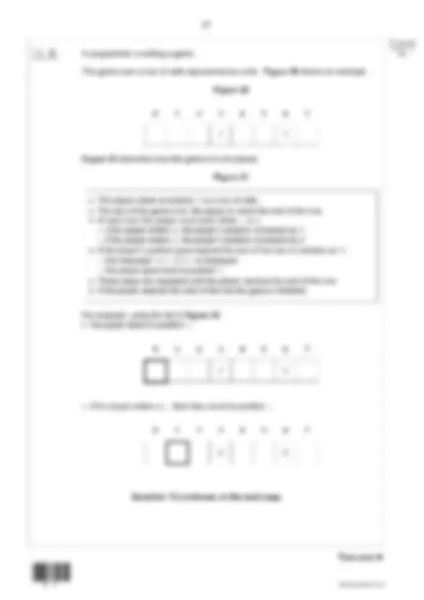 Actual 2024 AQA GCSE COMPUTER SCIENCE 8525/1A, 8525/1B, 8525/1C Paper 1 ...