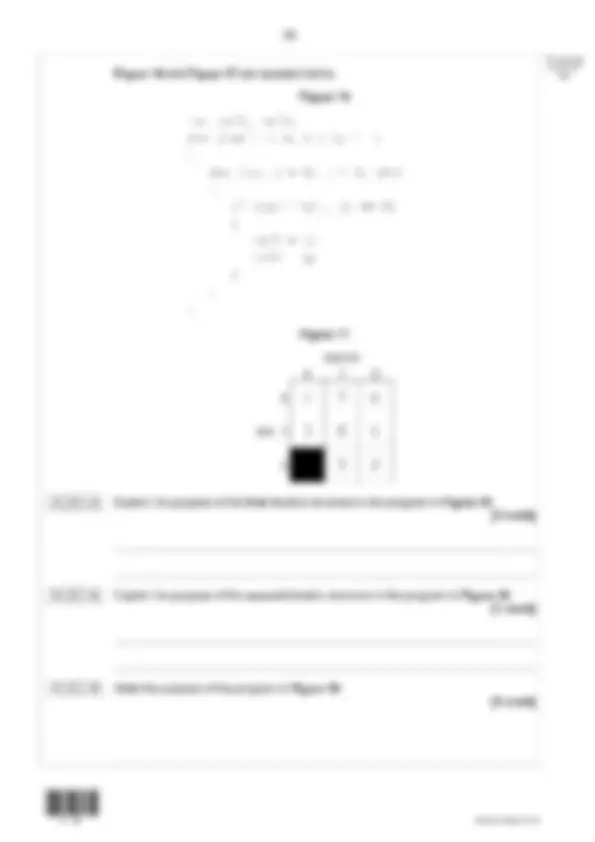 Actual 2024 AQA GCSE COMPUTER SCIENCE 8525/1A, 8525/1B, 8525/1C Paper 1 ...