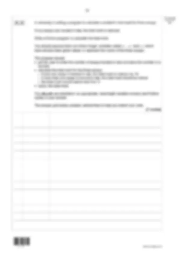 Actual 2024 AQA GCSE COMPUTER SCIENCE 8525/1A, 8525/1B, 8525/1C Paper 1 ...