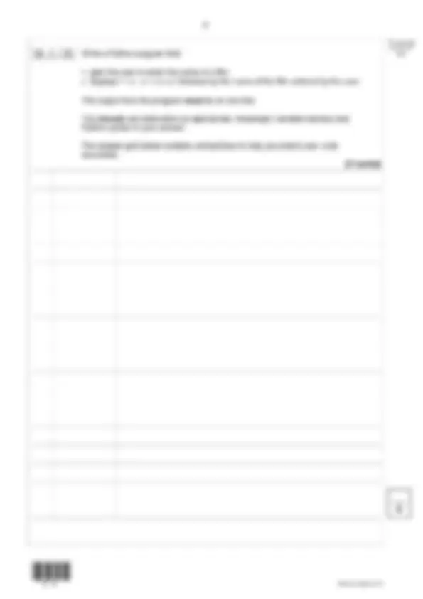 Actual 2024 AQA GCSE COMPUTER SCIENCE 8525/1A, 8525/1B, 8525/1C Paper 1 ...