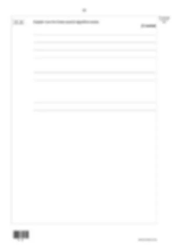 Actual 2024 AQA GCSE COMPUTER SCIENCE 8525/1A, 8525/1B, 8525/1C Paper 1 ...