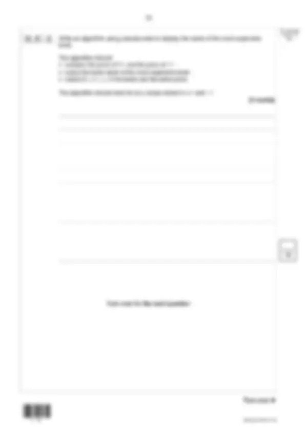 Actual 2024 AQA GCSE COMPUTER SCIENCE 8525/1A, 8525/1B, 8525/1C Paper 1 QP + Mark Scheme | Exams ...