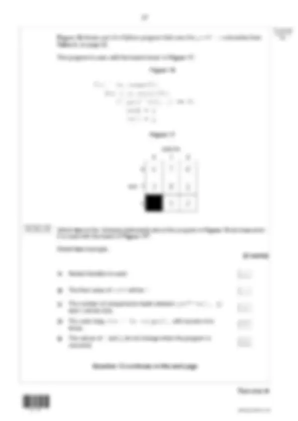Actual 2024 AQA GCSE COMPUTER SCIENCE 8525/1A, 8525/1B, 8525/1C Paper 1 ...