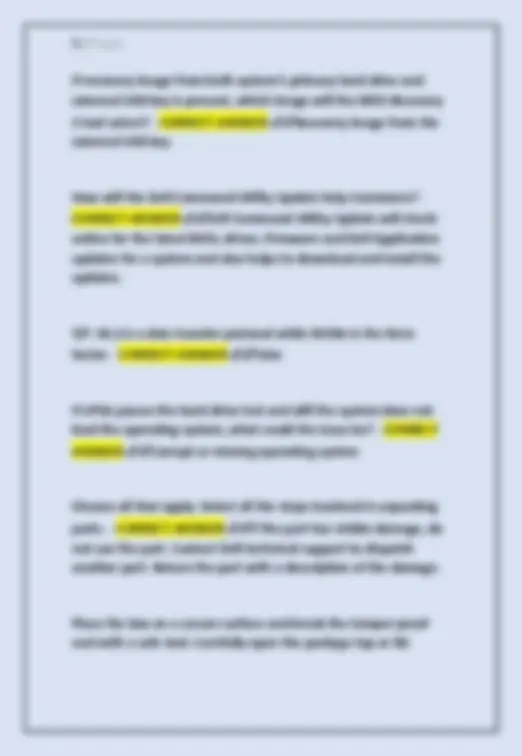 Dell Client Foundations 2025 150 QUESTIONS AND VERIFIED ANSWERS EXAM ...