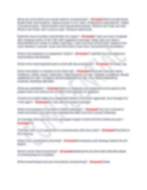 UA Foreman Certification Course | Exams Nursing | Docsity