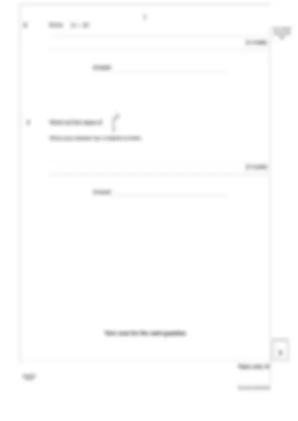 2023 AQA GCSE MATHEMATICS 8300/1H Higher Tier Paper 1 Non-Calculator ...