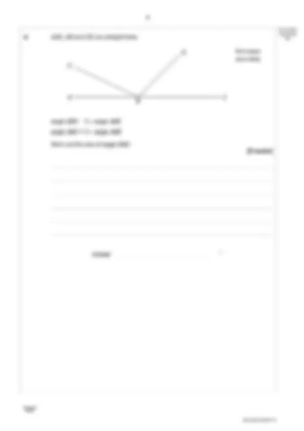 2023 AQA GCSE MATHEMATICS 8300/1H Higher Tier Paper 1 Non-Calculator ...