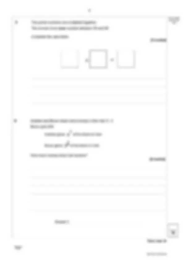 2023 AQA GCSE MATHEMATICS 8300/1H Higher Tier Paper 1 Non-Calculator ...
