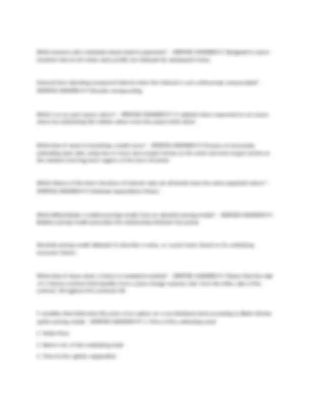 CAIA Practice Questions and Answers: Alternative Investments | Exams ...