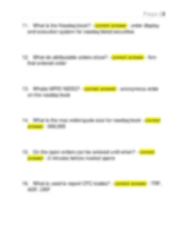 SERIES 24 - CHEAT SHEET 2025 BRAND NEW ACTUAL EXAM. | Exams Marketing ...