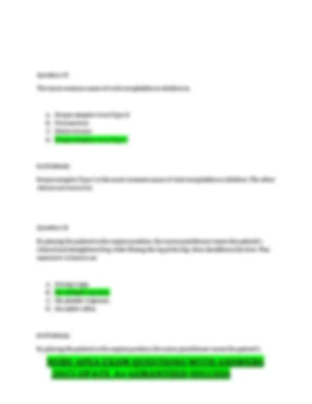 (2025) NURS APEA FINAL EXAM QUESTIONS WITH CORRECT ANSWERS LATEST ...