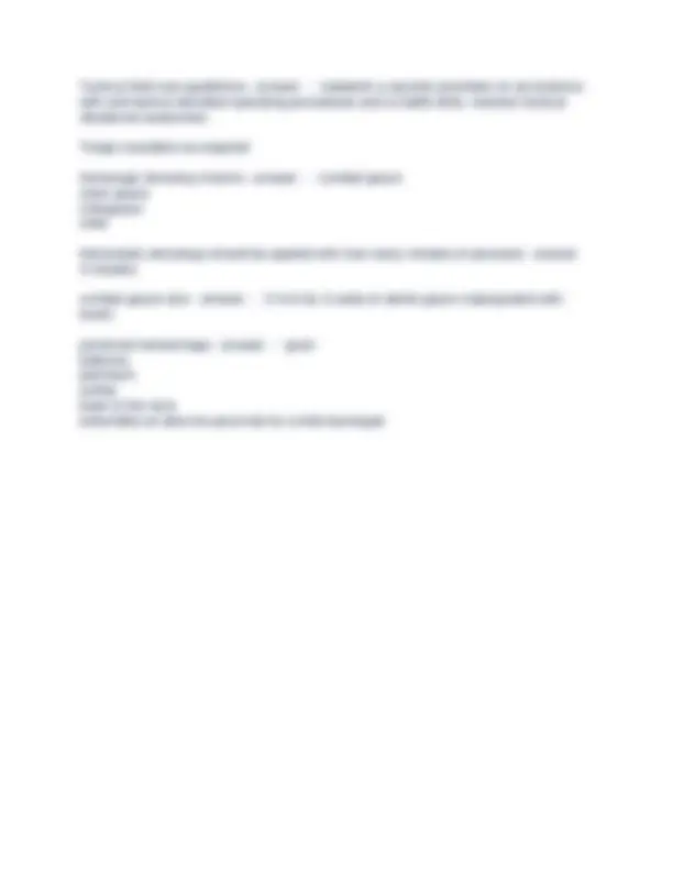 Tactical Combat Casualty Care (TCCC) Questions and Answers | Exams ...
