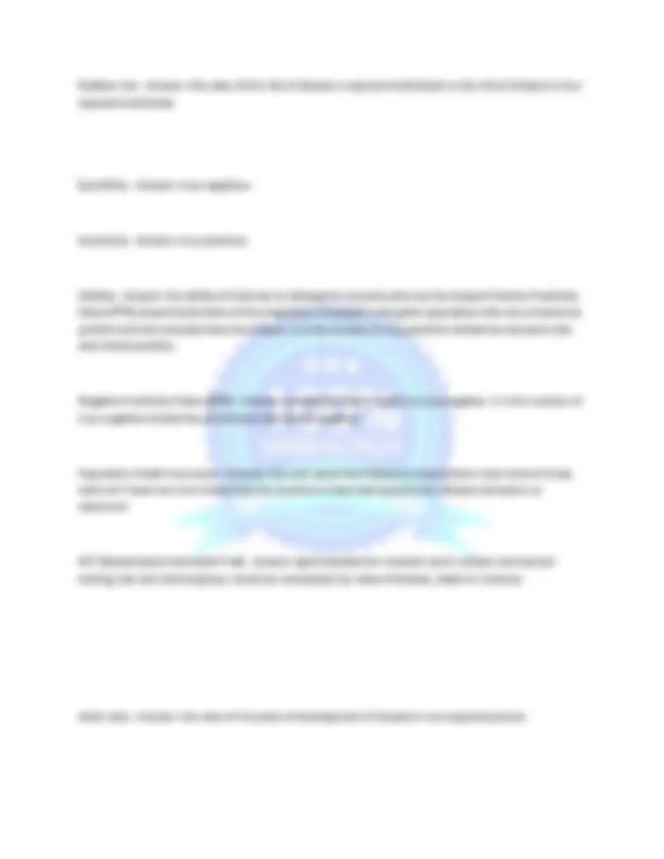 Population Health Epidemiology and Statistical Principles: Questions ...