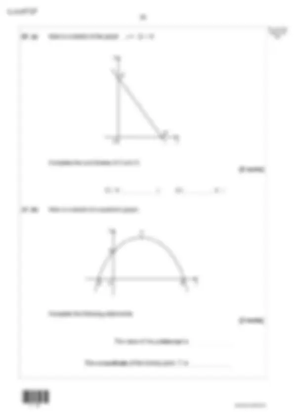 2024 AQA GCSE MATHEMATICS 8300/2F Foundation Paper 2 Question Paper + Mark Scheme + Insert ...