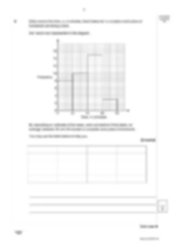 2023 AQA GCSE STATISTICS 8382/1H Higher Tier Paper 1 Question Paper & Mark scheme (Merged ...