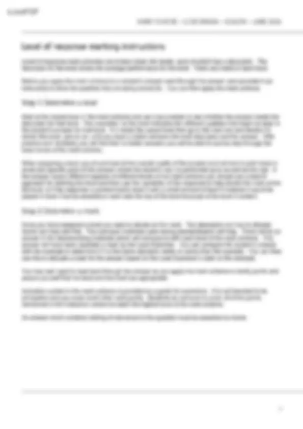 Actual 2024 AQA GCSE DRAMA 8261/W Component 1 Merged Question Paper ...