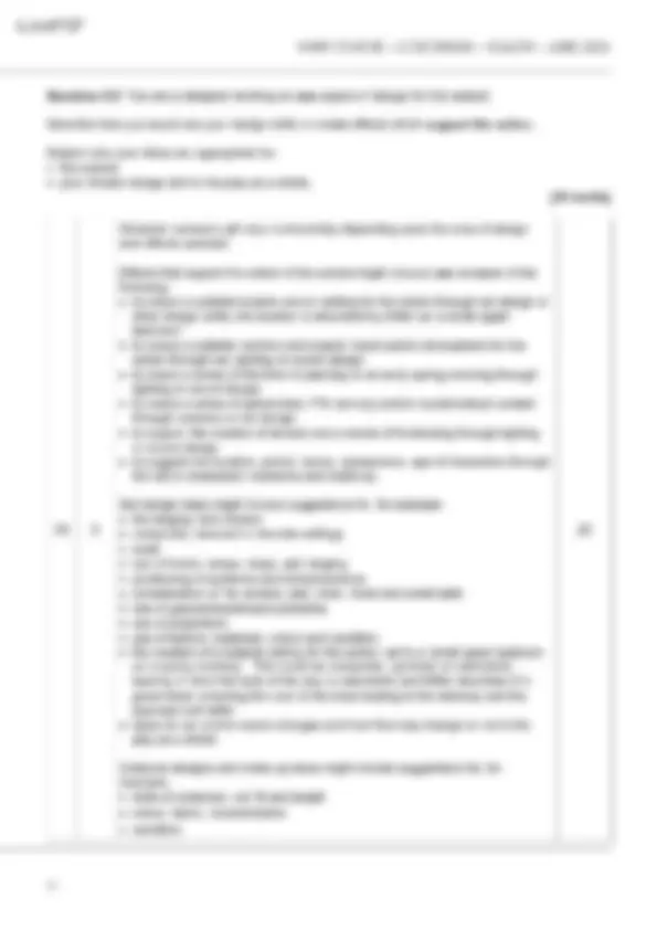 Actual 2024 AQA GCSE DRAMA 8261/W Component 1 Merged Question Paper ...