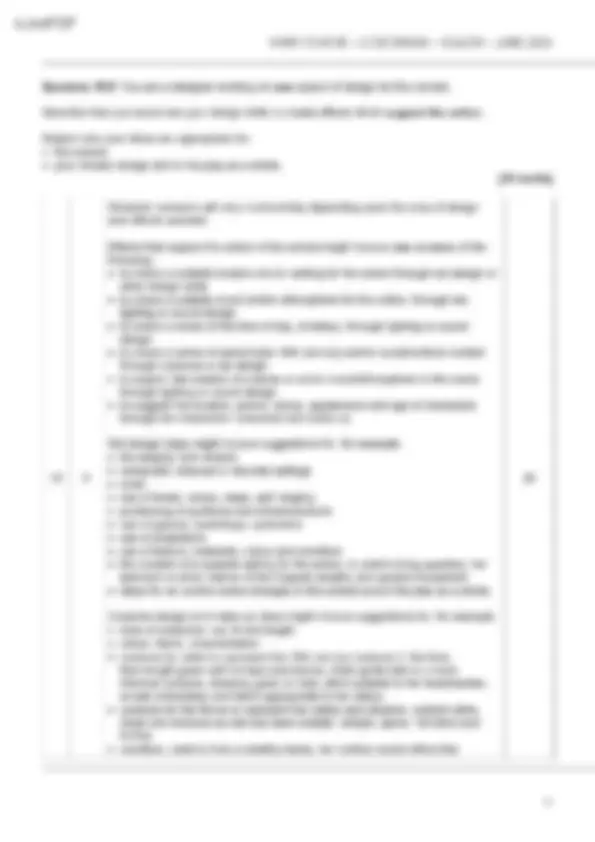 Actual 2024 AQA GCSE DRAMA 8261/W Component 1 Merged Question Paper ...