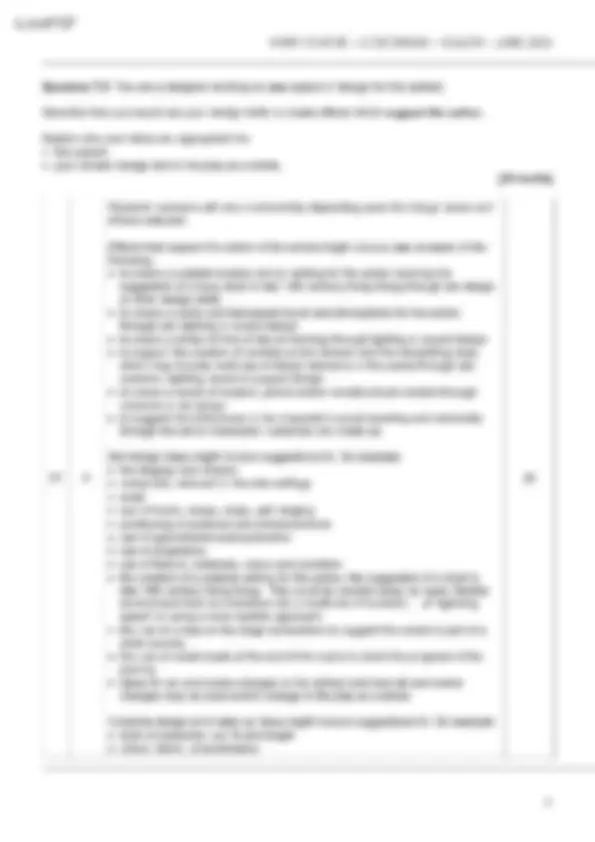 Actual 2024 AQA GCSE DRAMA 8261/W Component 1 Merged Question Paper ...