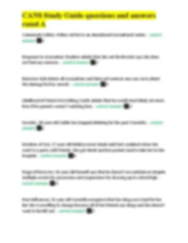 CANS Assessment: Questions and Answers for Social Work and Child ...