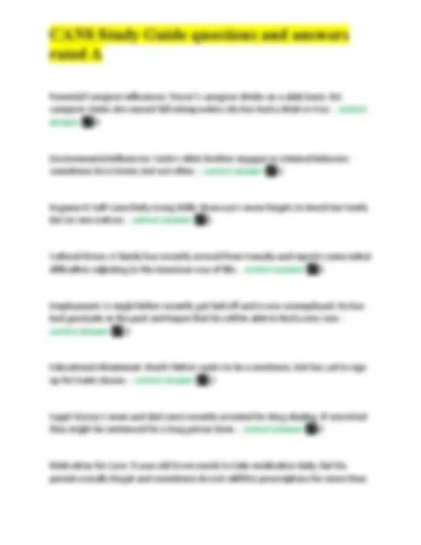 CANS Assessment: Questions and Answers for Social Work and Child ...