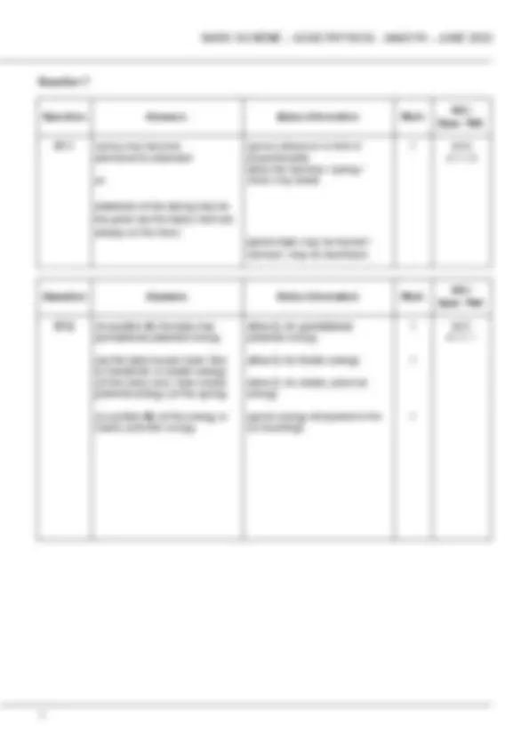 2023 AQA GCSE PHYSICS 8463/1H Paper 1 Higher Tier Question Paper & Mark scheme (Merged) J ...