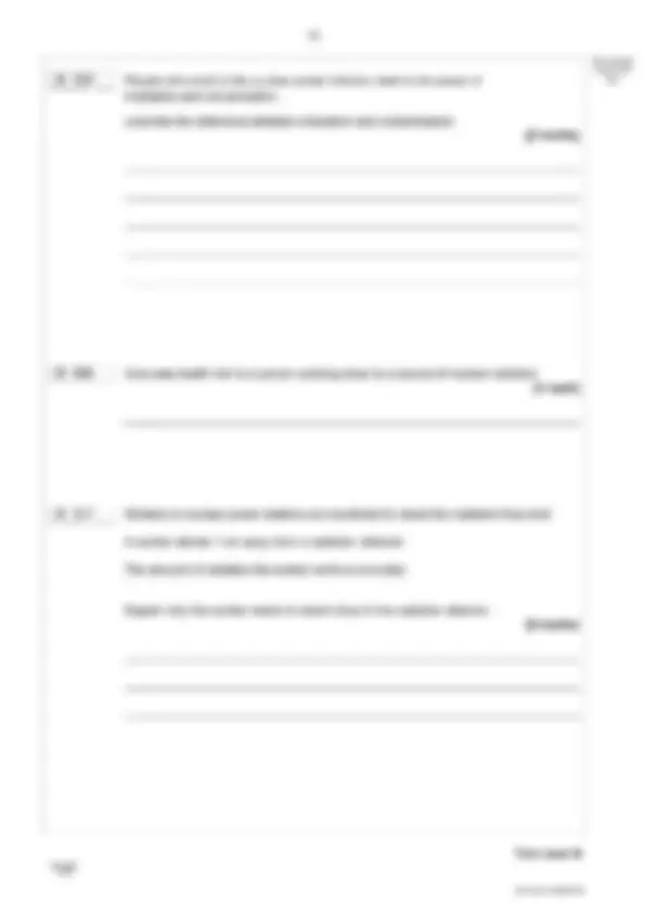 2023 AQA GCSE PHYSICS 8463/1H Paper 1 Higher Tier Question Paper & Mark scheme (Merged) J ...