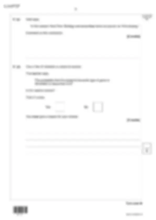 Actual 2024 AQA GCSE STATISTICS 8382/2F Foundation Tier Paper 2 Question Paper + Mark Sche ...