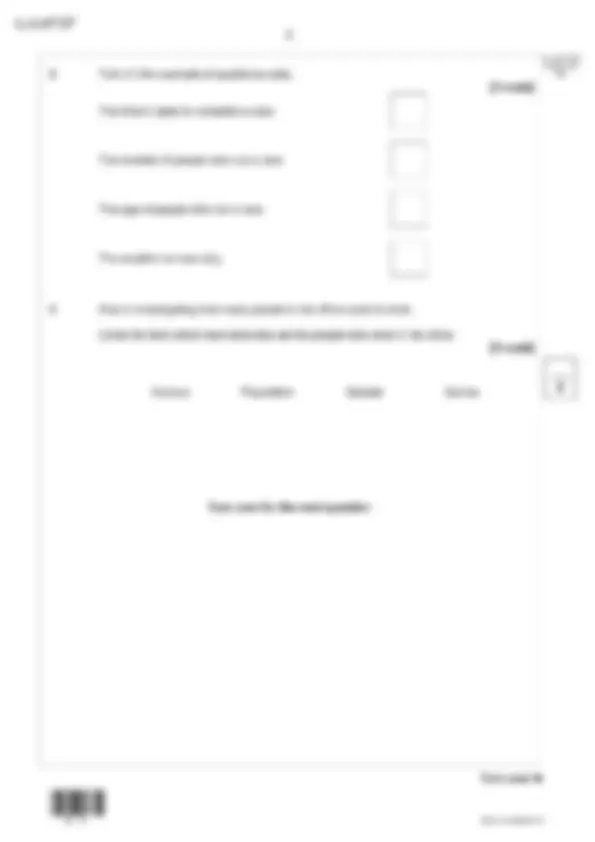 Actual 2024 AQA GCSE STATISTICS 8382/2F Foundation Tier Paper 2 Question Paper + Mark Sche ...