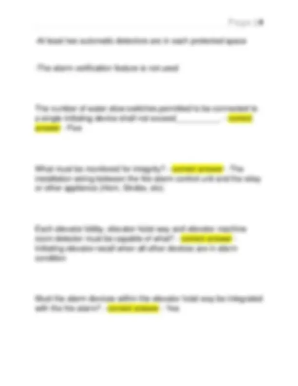 TEXAS FIRE ALARM PRACTICE TEST 2025| BRAND NEW ACTUAL EXAM. | Exams ...
