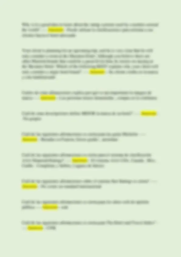 MARRIOTT CERTIFICATION EXAM STUDY GUIDE | 300 QUESTIONS WITH 100% ...