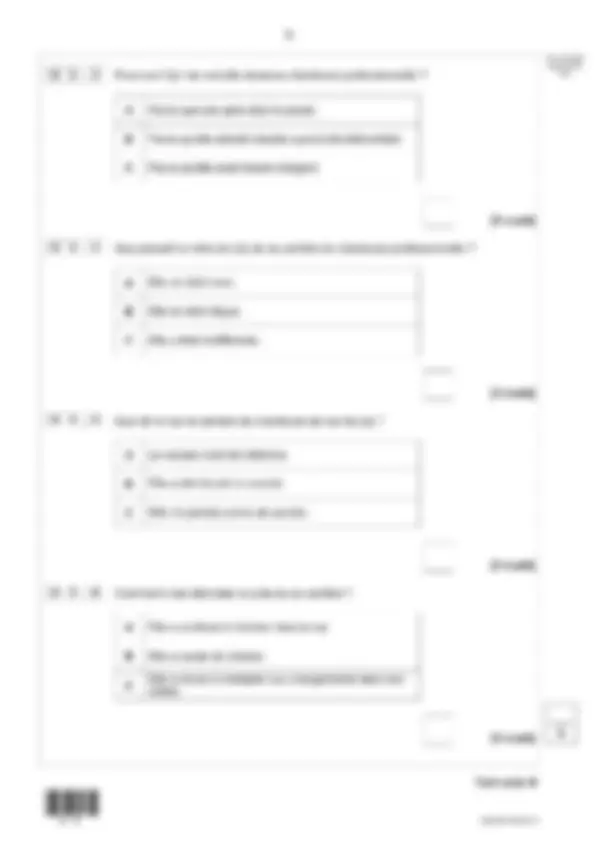 Actual 2024 AQA A-level FRENCH 7652/1 Paper 1 QP + Mark Scheme + Insert ...