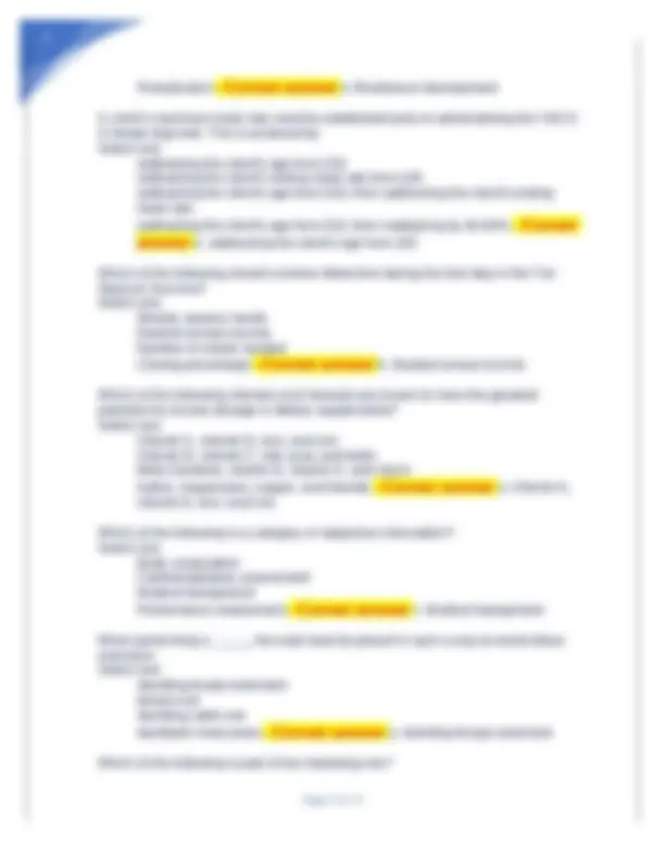 NASM CPT Practice Test Questions with Correct Answers | Exams Nursing ...