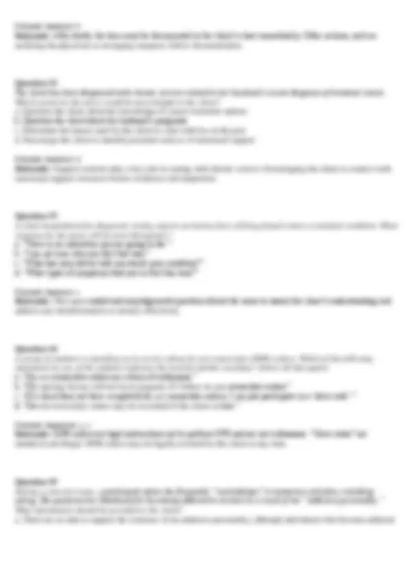 Medical-Surgical Nursing Practice Questions and Answers with Rationales ...