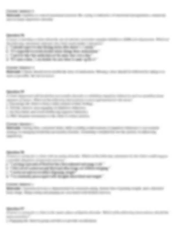 Medical-Surgical Nursing Practice Questions and Answers with Rationales ...