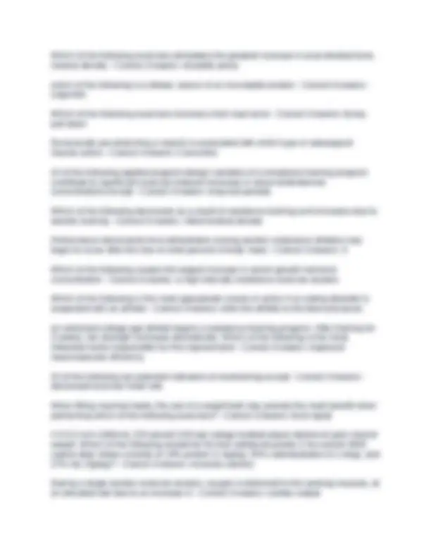 CSCS PRACTICE EXAM SECTION 1 QUESTIONS WITH COMPLETE SOLUTIONS | GRADED ...