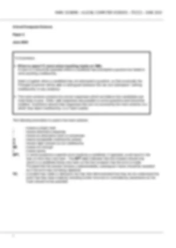 2024 AQA A-Level COMPUTER SCIENCE 7517/2 Paper 2 Verified Question ...