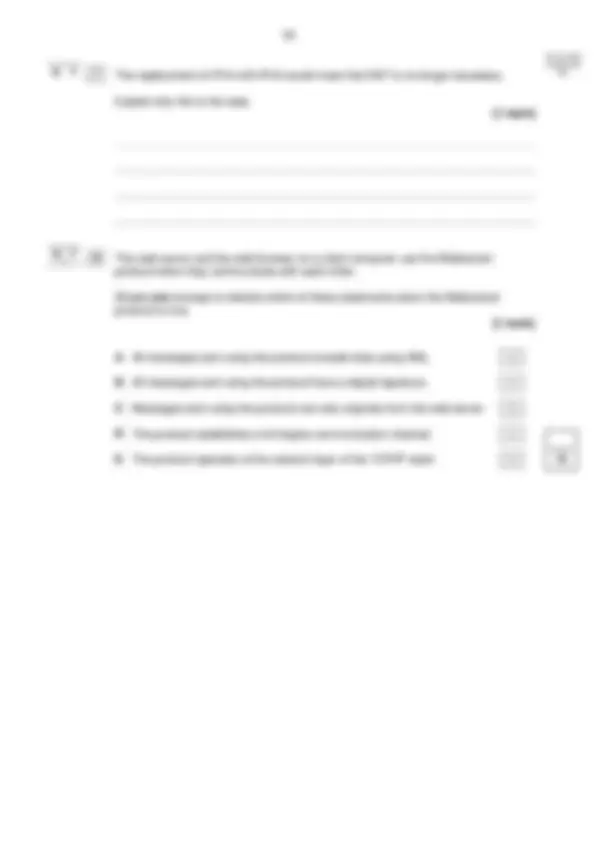 2024 AQA A-Level COMPUTER SCIENCE 7517/2 Paper 2 Verified Question ...