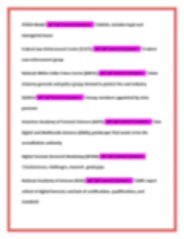 MSIS 4123 Exam 3 |160 Questions With Well Researched Verified Correct Answers | Exams Cybercrime ...