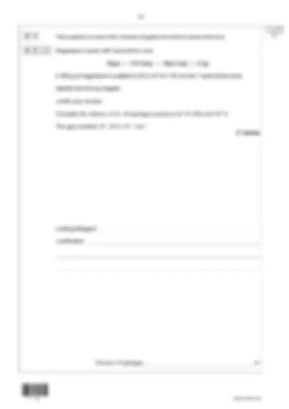 Actual 2024 AQA AS CHEMISTRY 7404/2 Paper 2 Merged Question Paper + Mark Scheme + Insert | Exams ...