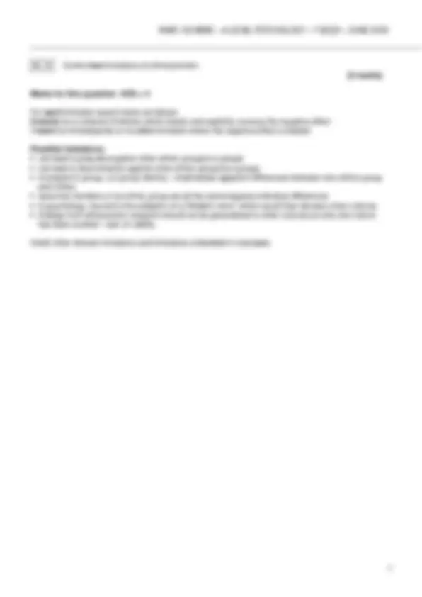 2024 AQA A-Level PSYCHOLOGY 7182/3 Paper 3 Issues and options in ...