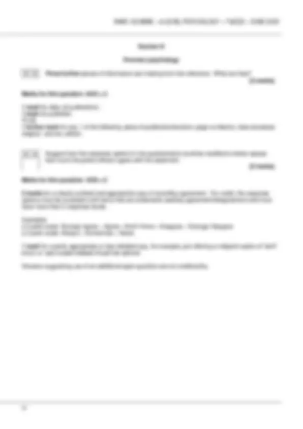 2024 AQA A-Level PSYCHOLOGY 7182/3 Paper 3 Issues and options in ...