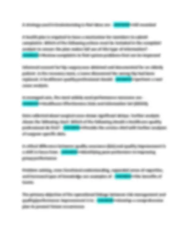 NAHQ TEST EXAM QUESTIONS WITH CORRECT ANSWERS TOP GRADE SCORE GUARANTEE ...