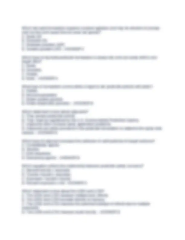 Practice Exam, National Pesticide Applicator Certification Core Manual ...