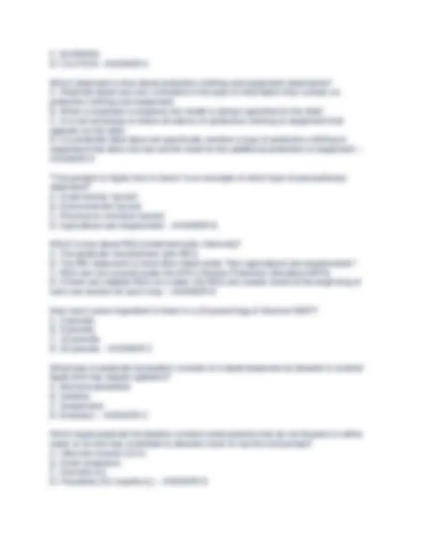 Practice Exam, National Pesticide Applicator Certification Core Manual ...