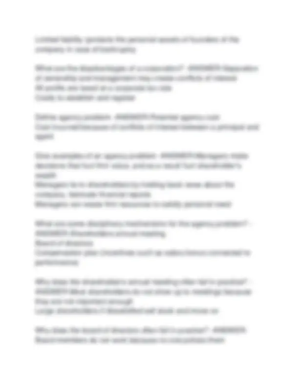 BSNS114 Exam Questions and Answers: Financial Management Fundamentals ...