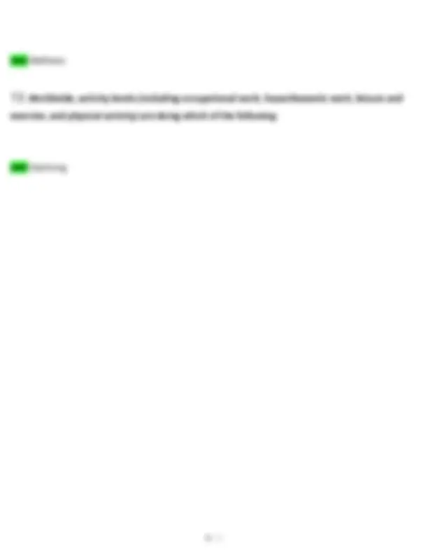 NASM Nutrition Exam Study Guide tested questions (latest 2025 / 2026 ...