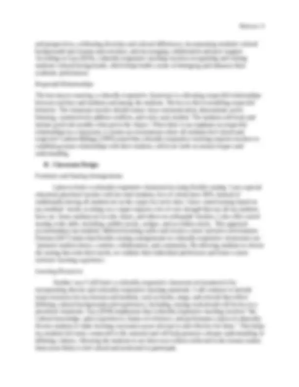 Bolovis 1 D186 Task 1: CREATING A SUPPORTIVE LEARNING ENV | Thesis ...